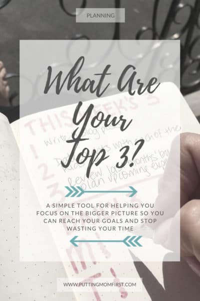 What are your top 3?